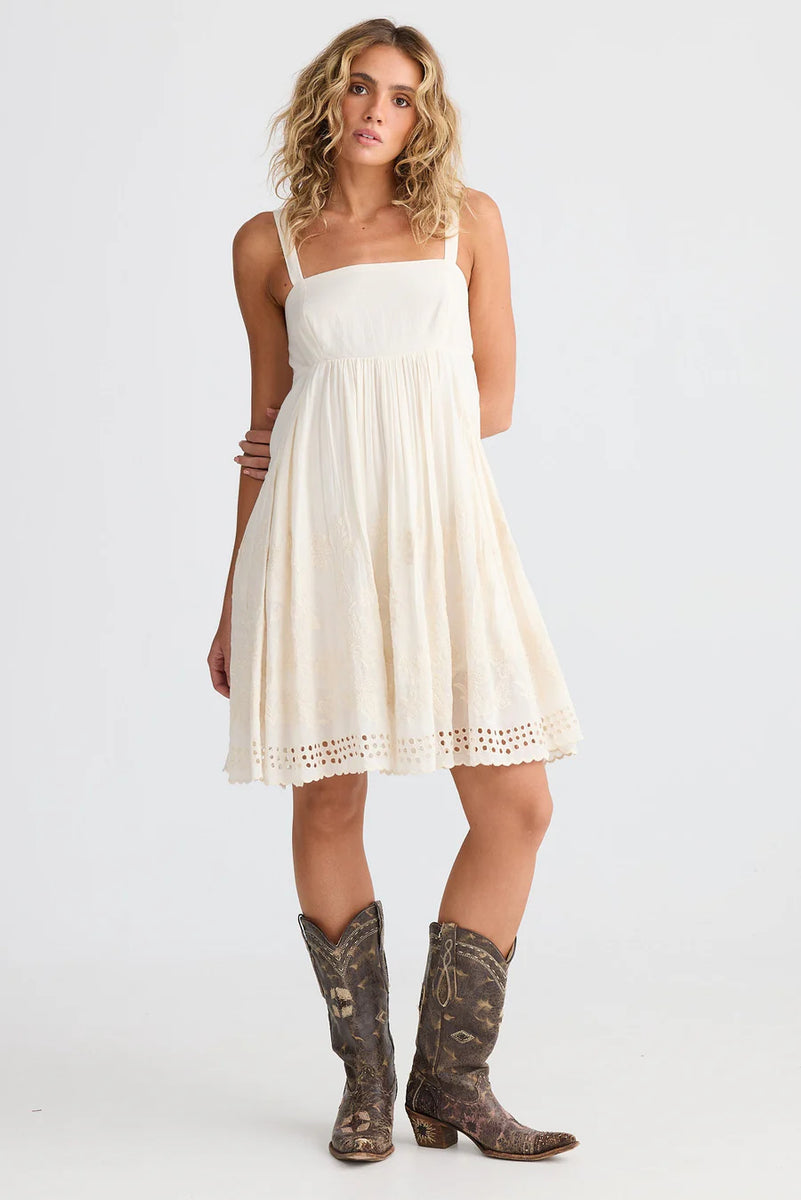 Talisman TA25297-1 Goddess Mini Dress Off White – Mavis & Mick - Women Fashion & Shoes